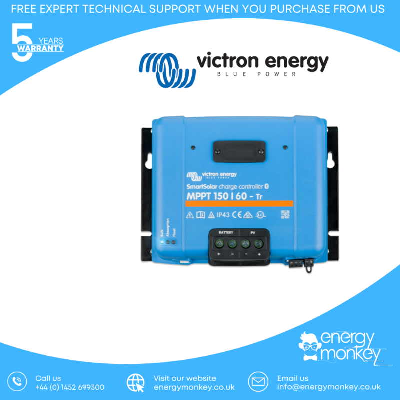 Victron SmartSolar MPPT 150/60-Tr I Energy Monkey Ltd