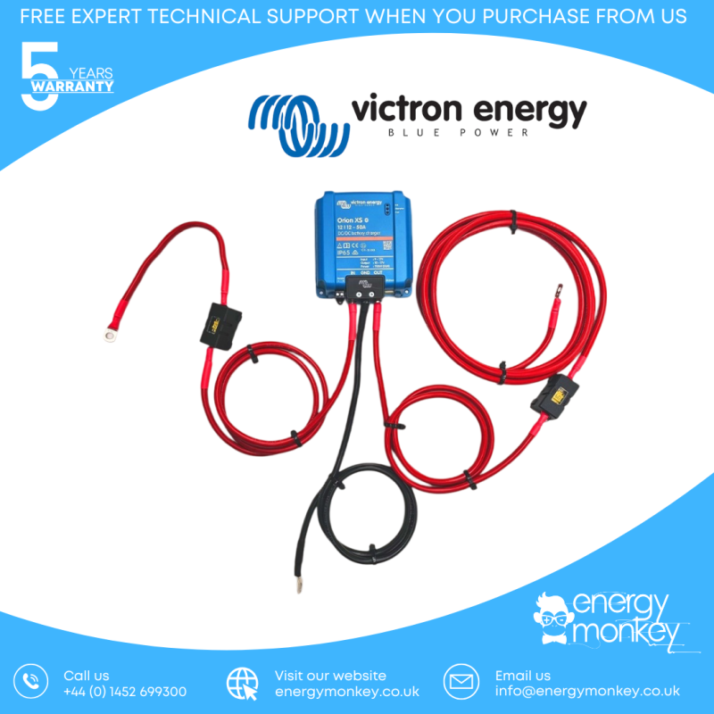 Victron Orion-Tr Smart 12/12-30A DC-DC Charger with Pre-Crimped Leads ...