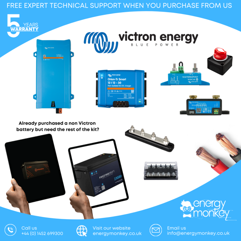 Camper Kits | Victron Energy | Energy Monkey Ltd