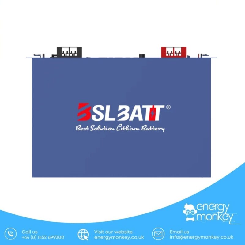 B-LFP48-170E Server Rack Battery – 51.2V 8.8kWh
