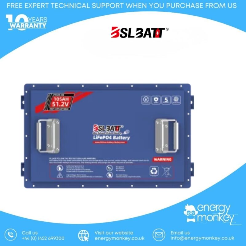 48V 105Ah Lithium Golf Cart Battery – B-LFP-48-105GC