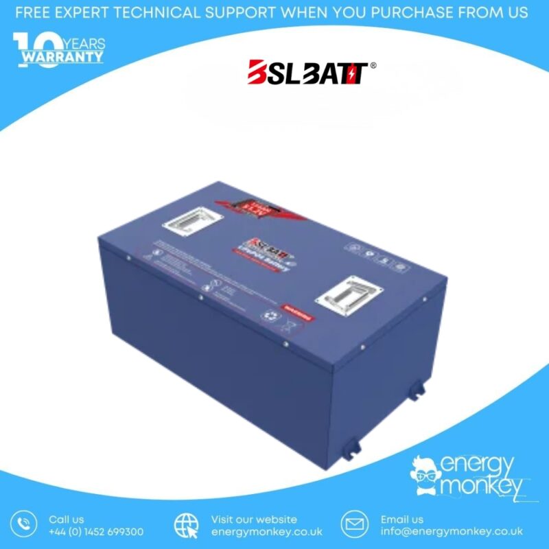 B-LFP-48-135GC 48V 135Ah Li-ion Golf Cart Battery UK